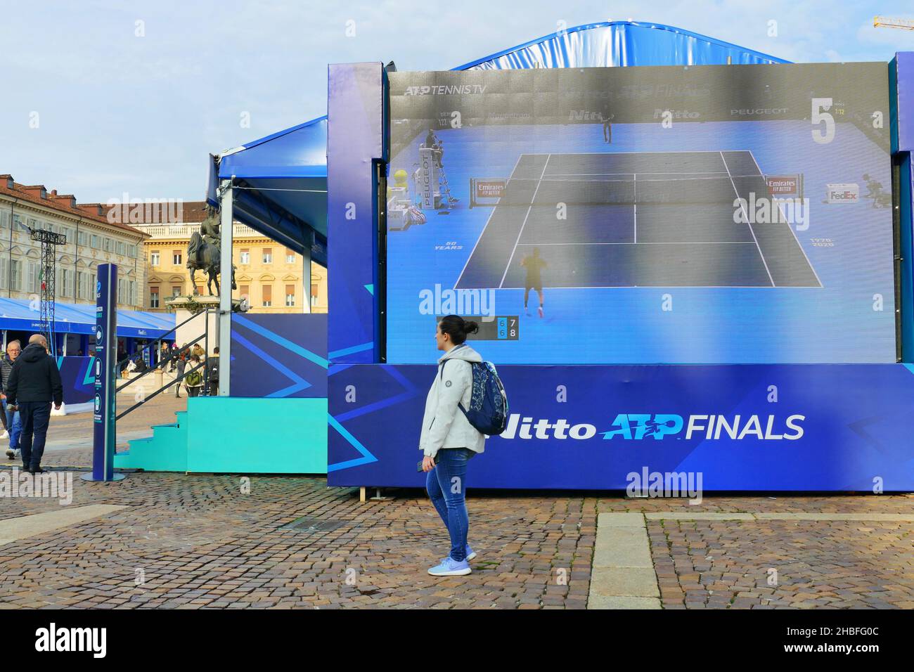 2021 atp turin pala alpitour hi-res stock photography and images - Alamy