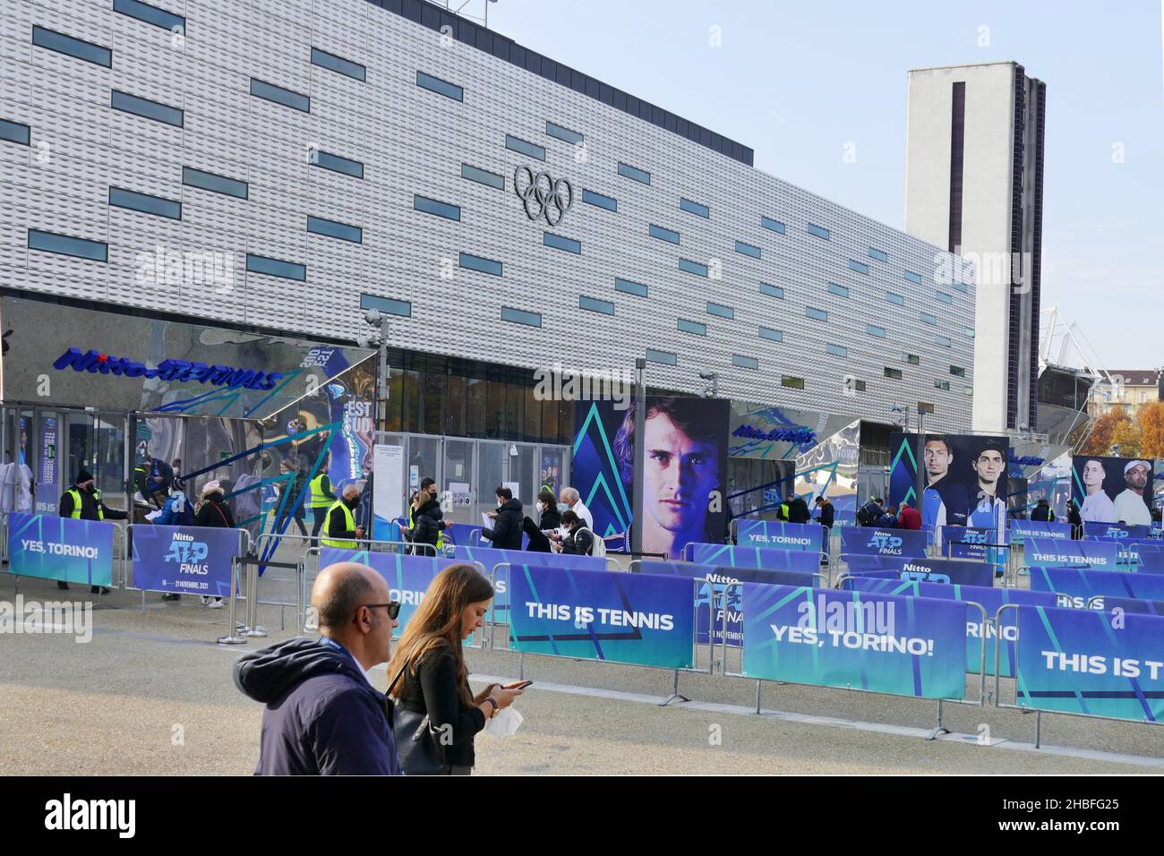 2021 atp turin pala alpitour hi-res stock photography and images - Alamy