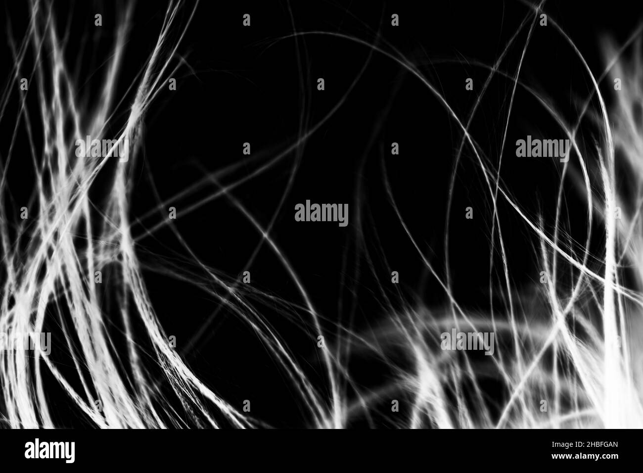 Abstract windy close up hair texture Stock Photo - Alamy