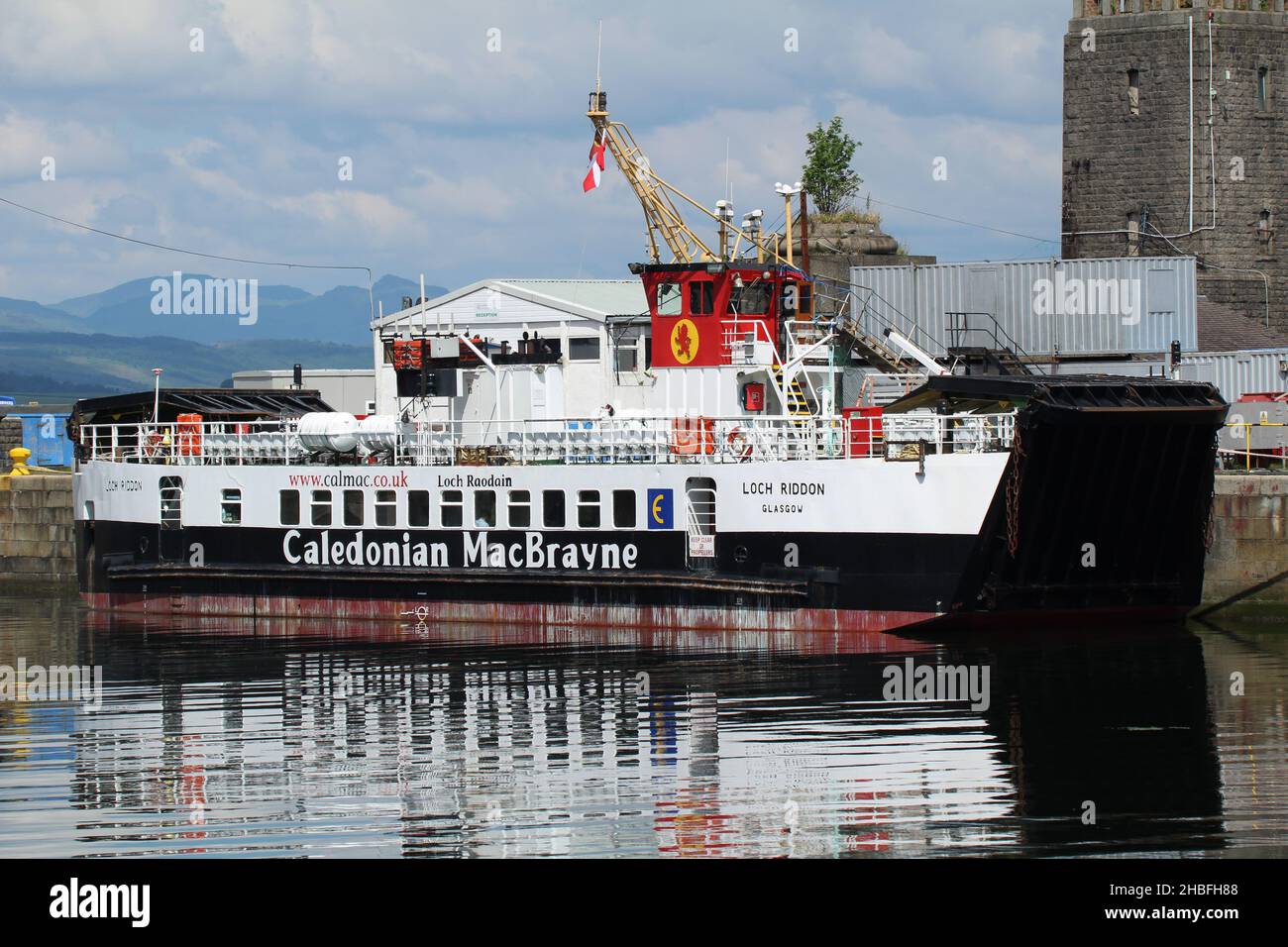 MV Loch Riddon (MV Loch Raodain), a car and passenger ferry operated by ...