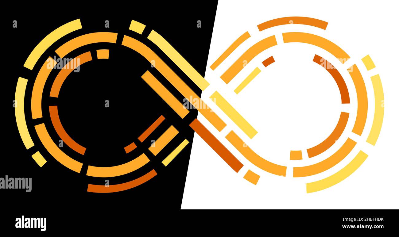 Infinity symbol modern Stock Vector Images - Alamy