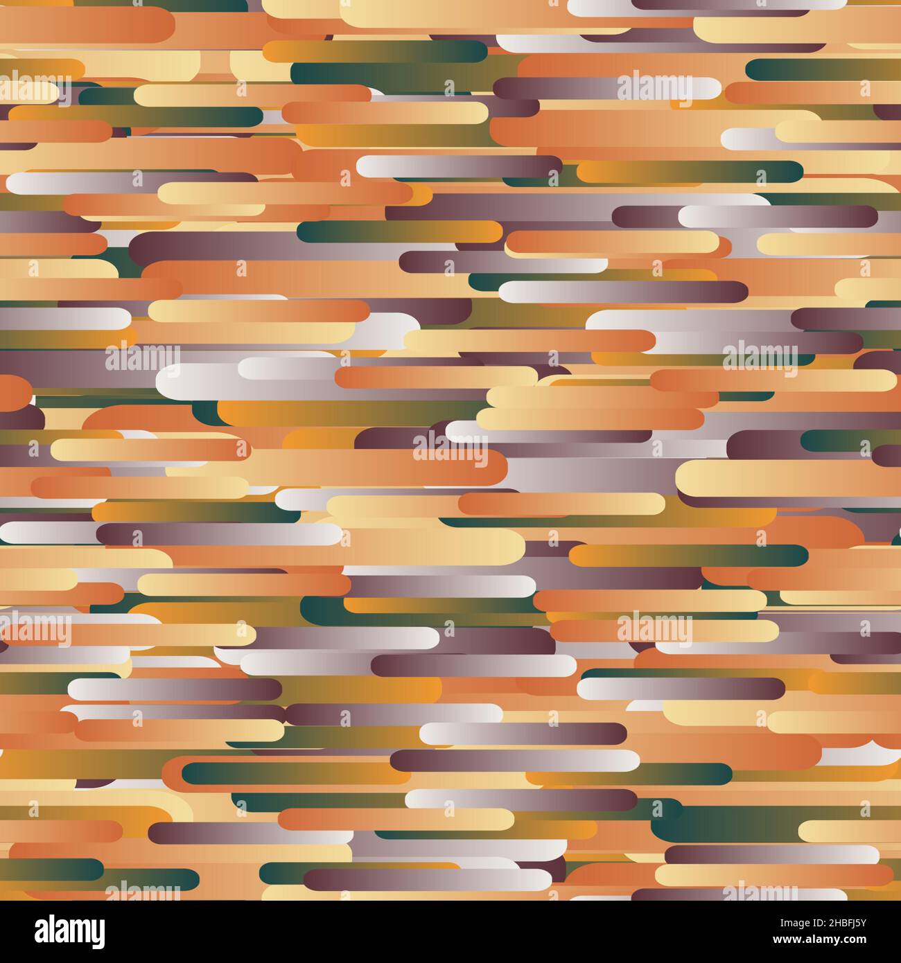 Seamless funky pill shaped gradient lines surface pattern design for ...