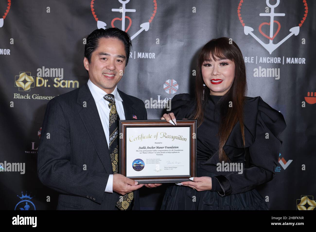 Westminster, California, USA. 16th December, 2021. Councilmember Ted Bui, City of Fountain ...