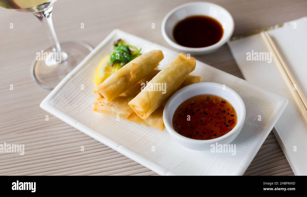 Harumaki hi-res stock photography and images - Alamy