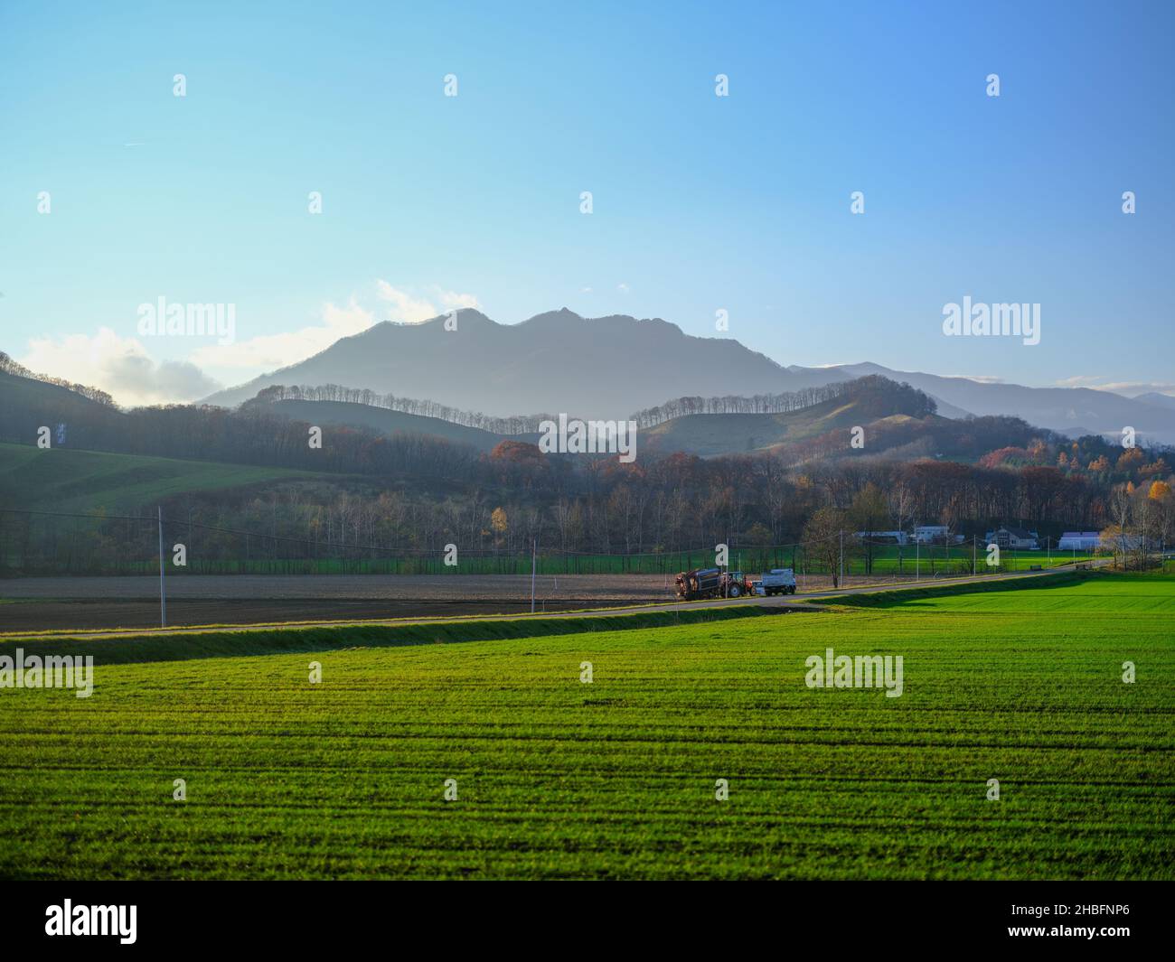 Tokachi plain hi-res stock photography and images - Alamy