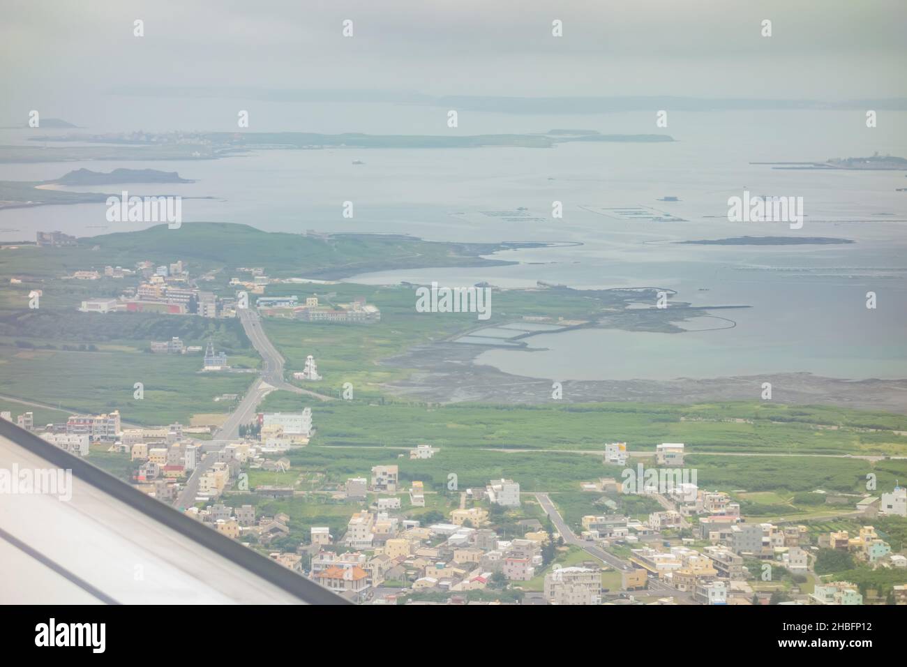 Aerial view of Penghu Island at Taiwan Stock Photo - Alamy