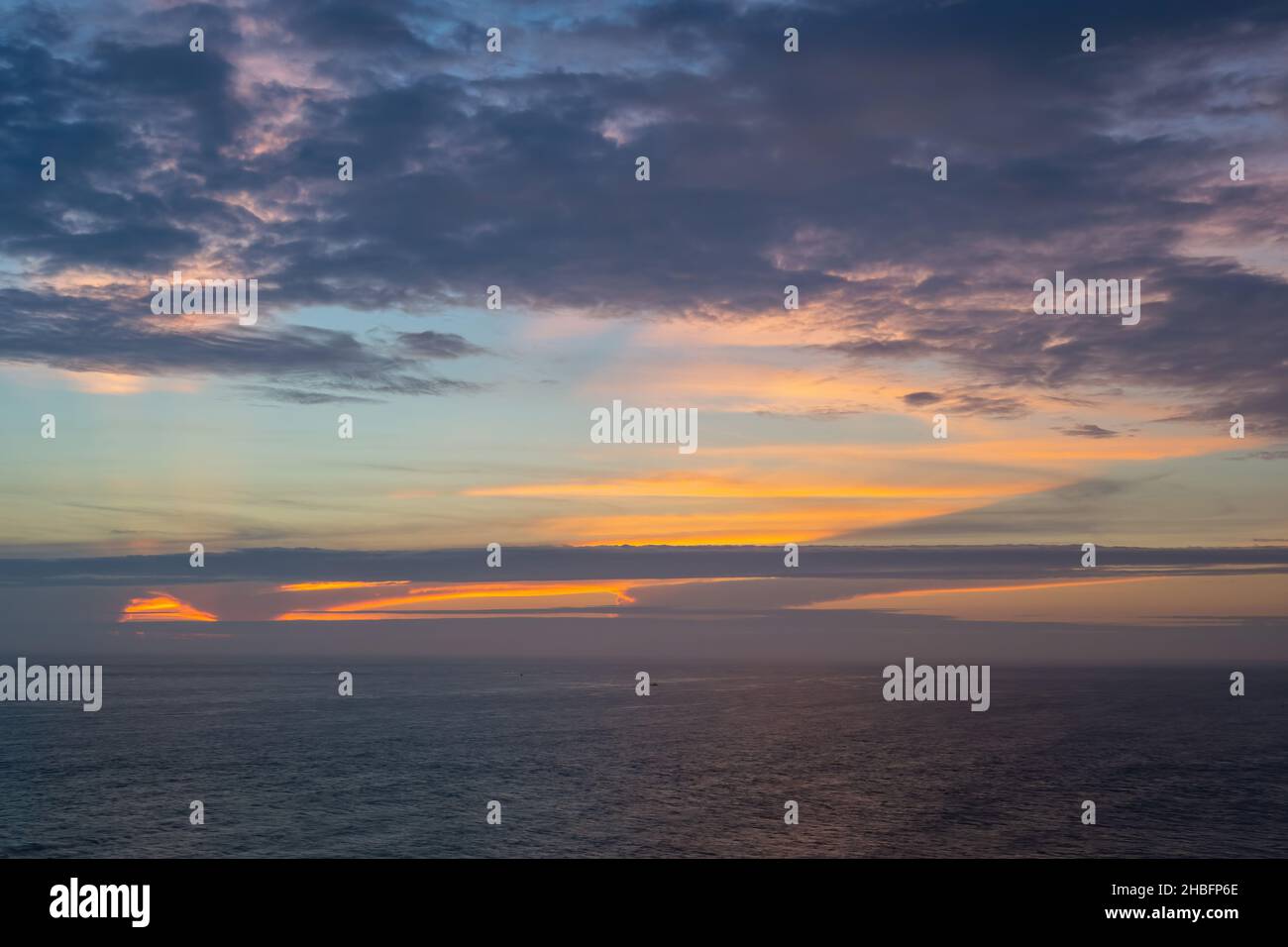 Sunset beautiful landscape at Penghu island, Taiwan Stock Photo - Alamy