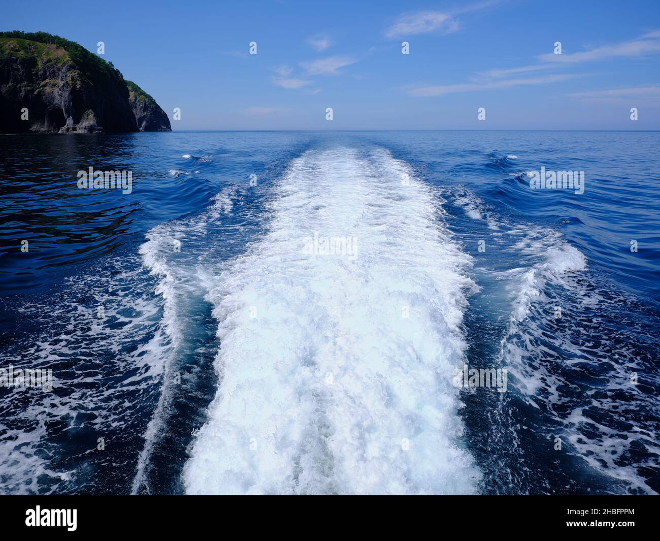 Shiretoko Peninsula, from Cruise Ship, Hokkaido, Japan Stock Photo - Alamy