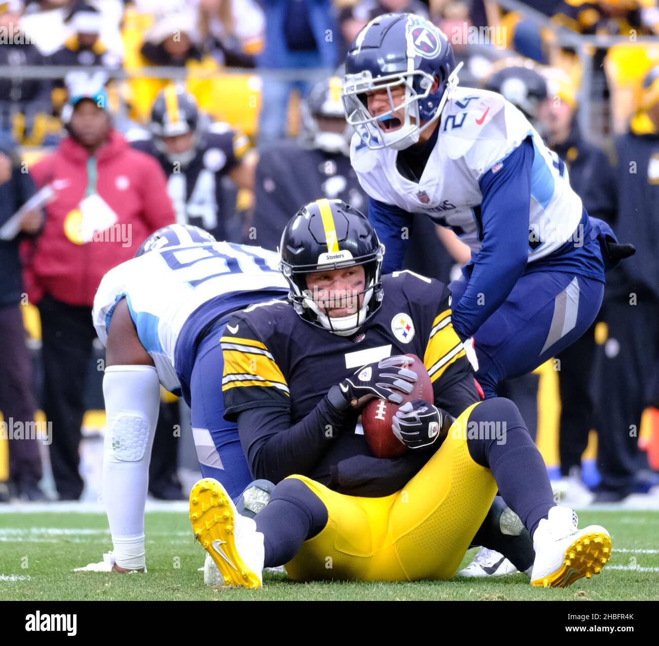 December 19th, 2021: Ben Roethlisberger #7 during the Pittsburgh ...