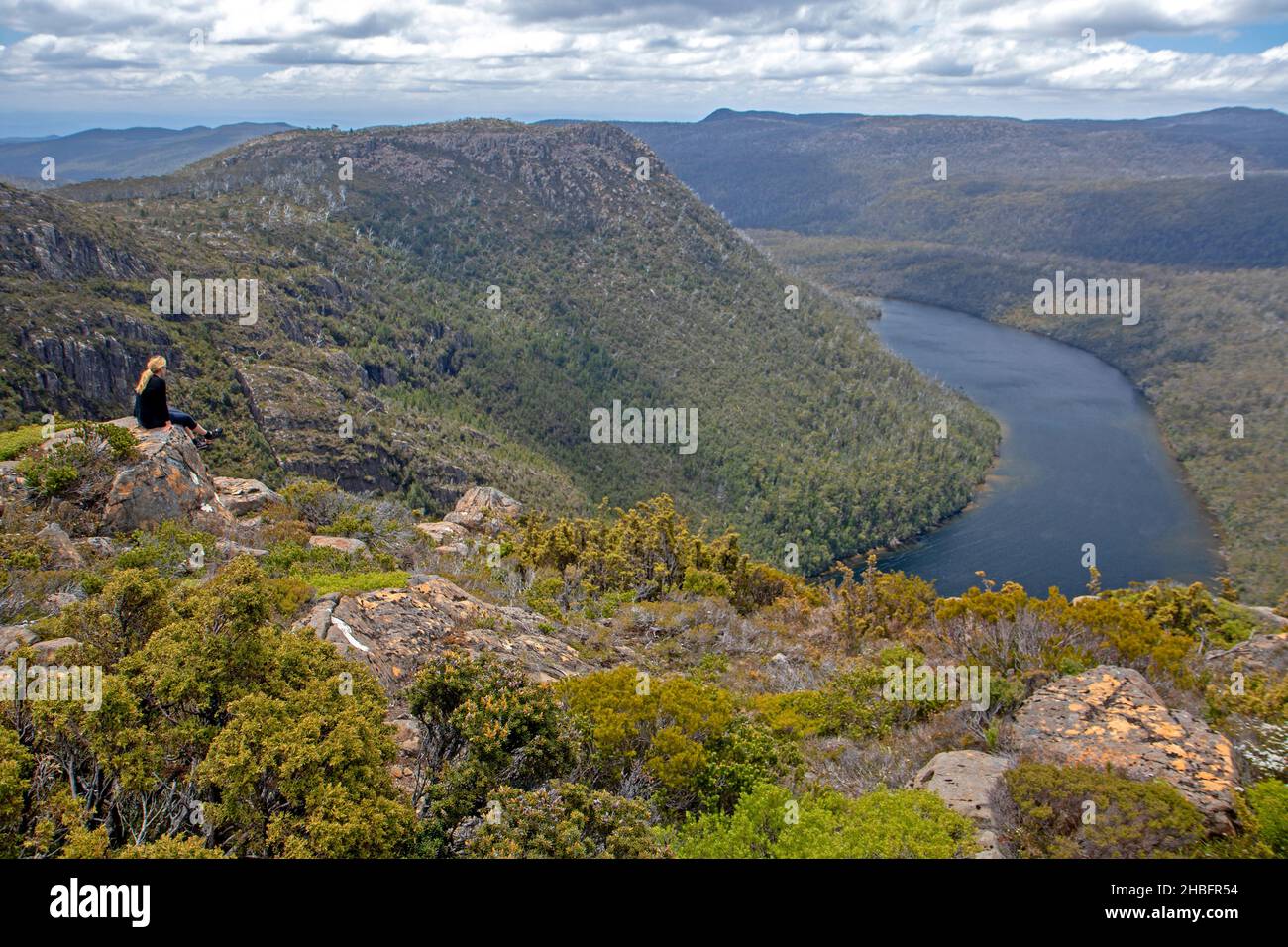 View to Lake Seal from the Tarn Shelf Stock Photo - Alamy