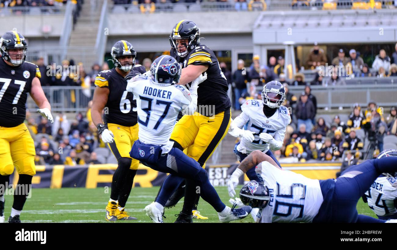 December 19th, 2021: Zach Gentry #81 during the Pittsburgh Steelers vs ...