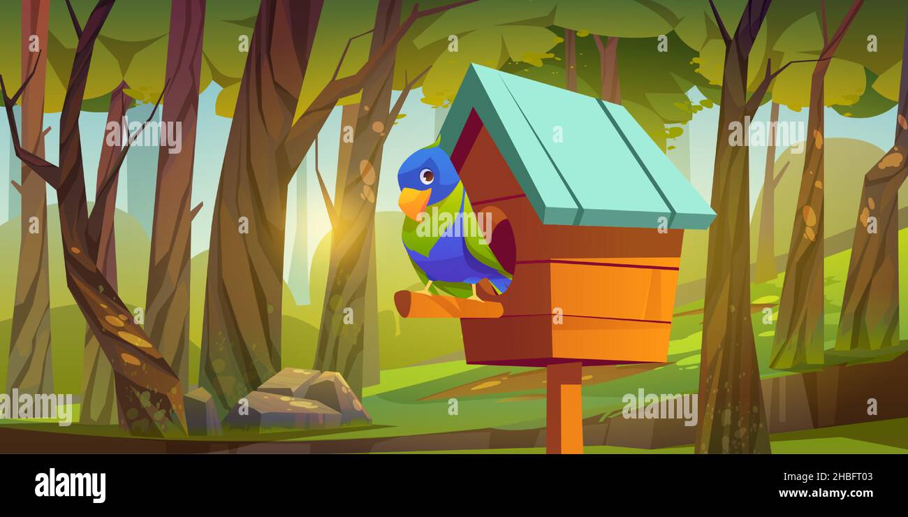 Game bird shelter Stock Vector Images - Alamy