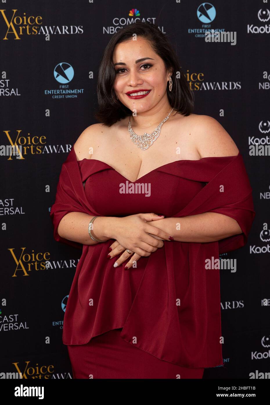 New York, NY - December 19, 2021: Amy Selma attends 8th Annual Voice ...