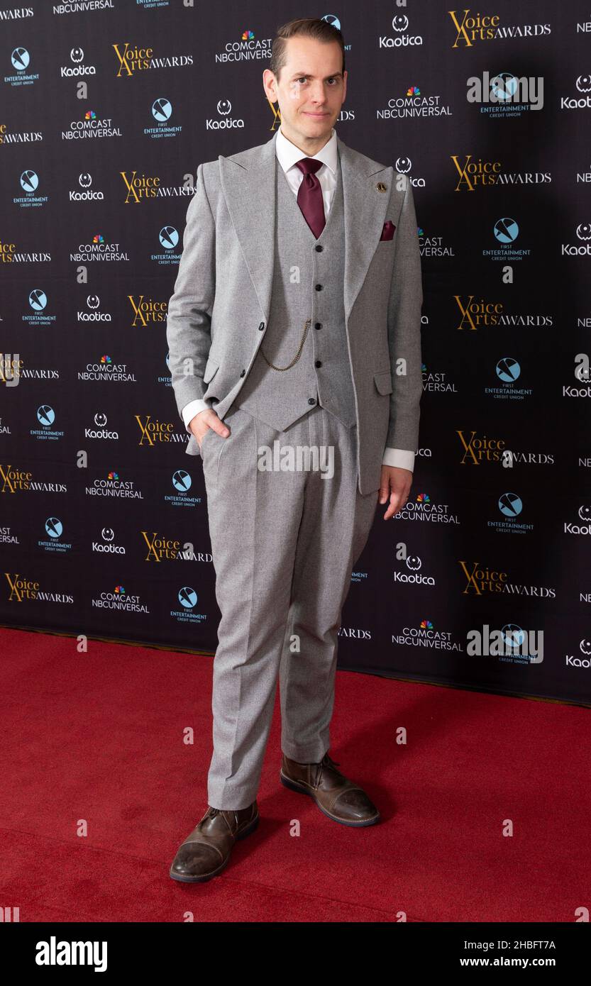 New York, NY - December 19, 2021: Paul Cartwright attends 8th Annual Voice Arts Awards Gala at ...