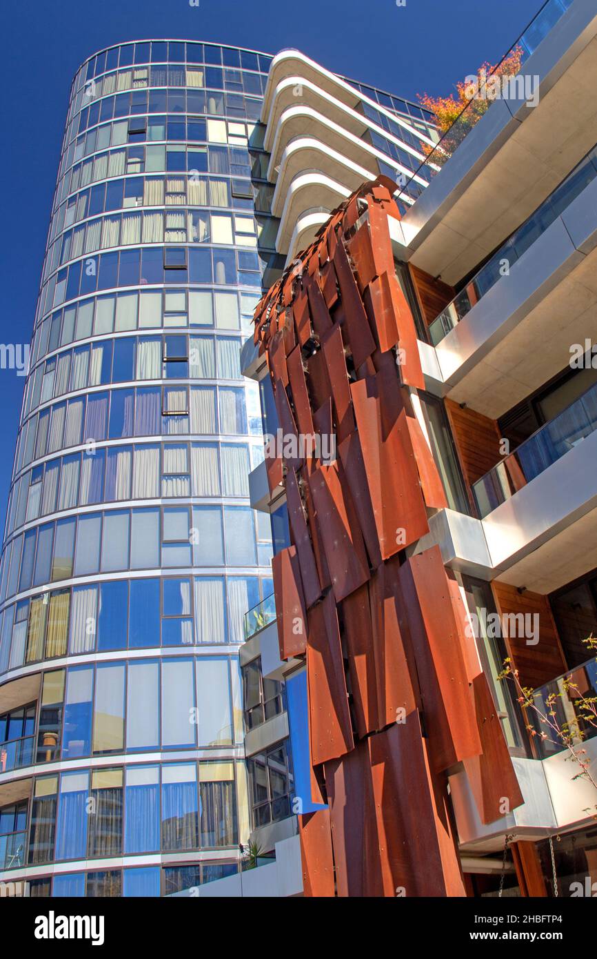 The Canberra suburb of NewActon Stock Photo - Alamy