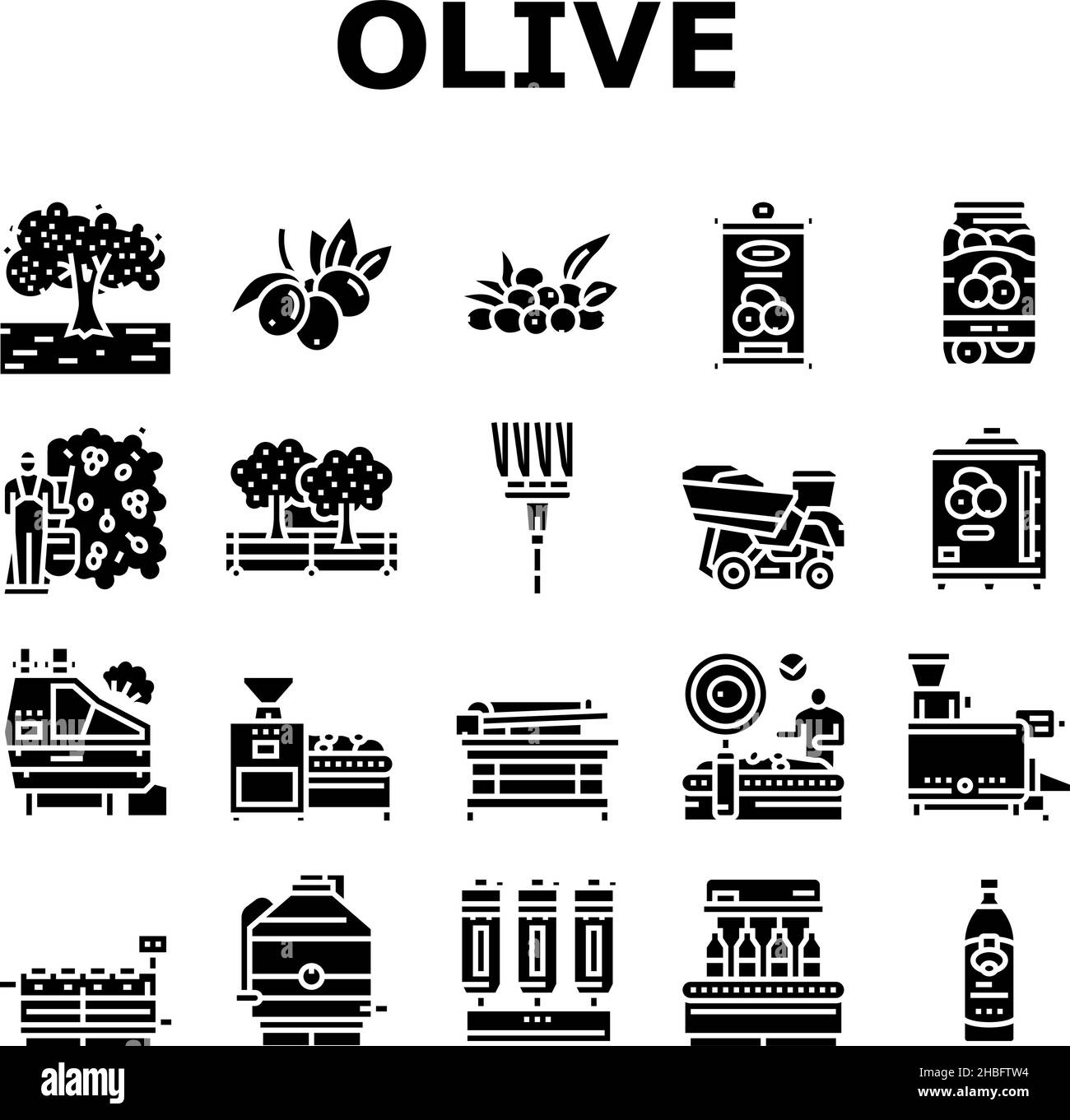 Food oil production Black and White Stock Photos & Images - Alamy