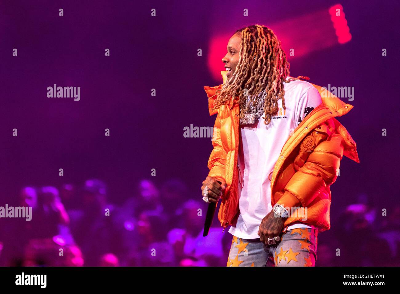 Lil Durk (Durk Derrick Banks) during the iHeartRadio WGCI Big Jam on ...