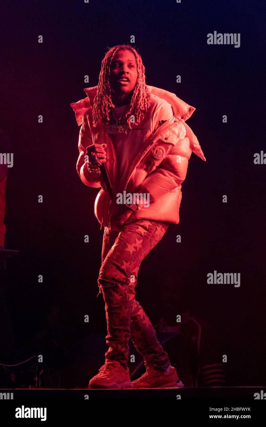 Lil Durk (Durk Derrick Banks) during the iHeartRadio WGCI Big Jam on ...