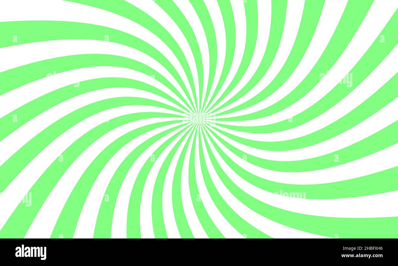 Green white rays background in retro style Stock Vector Image & Art - Alamy