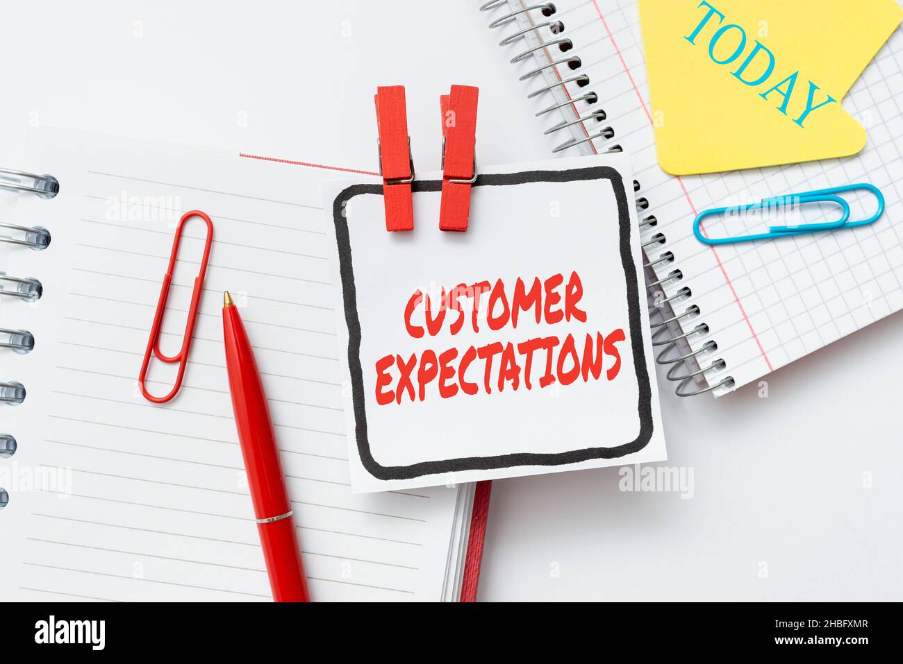 Inspiration showing sign Customer Expectations. Business showcase ...