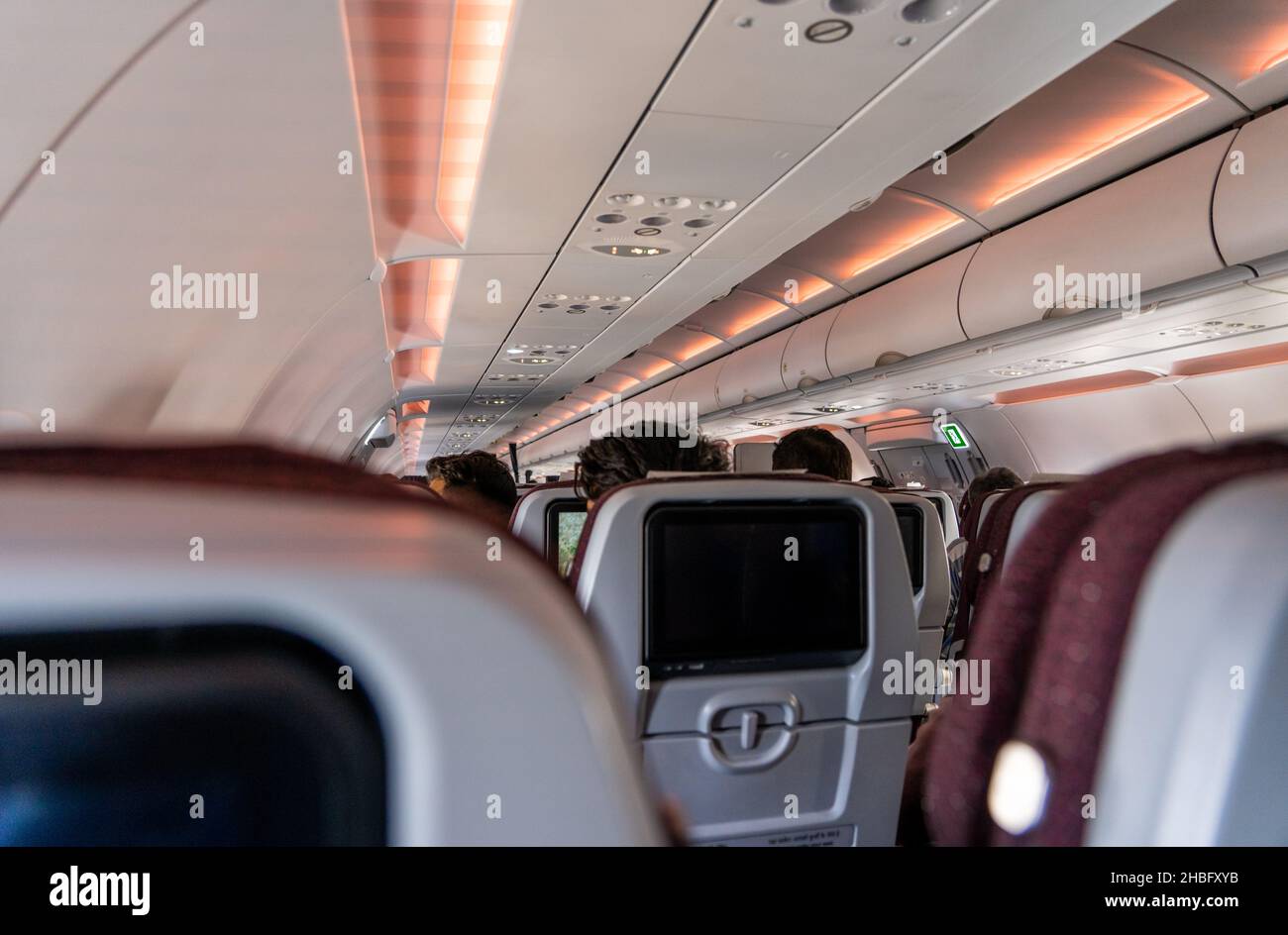Aircraft interiors hi-res stock photography and images - Alamy