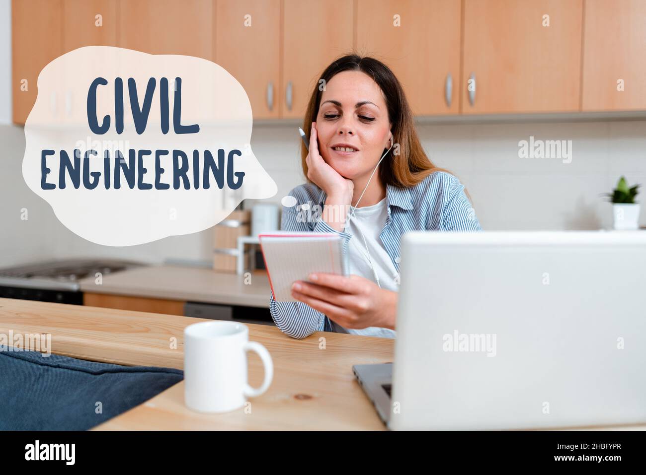 Sign displaying Civil Engineering. Word Written on Planning Design ...