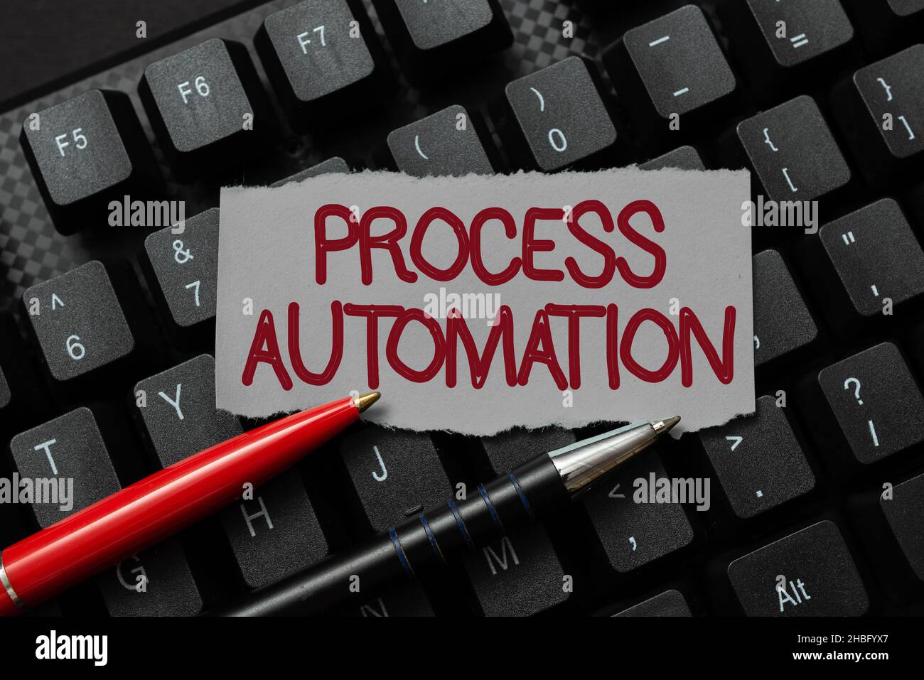 Sign displaying Process Automation. Business idea Transformation ...