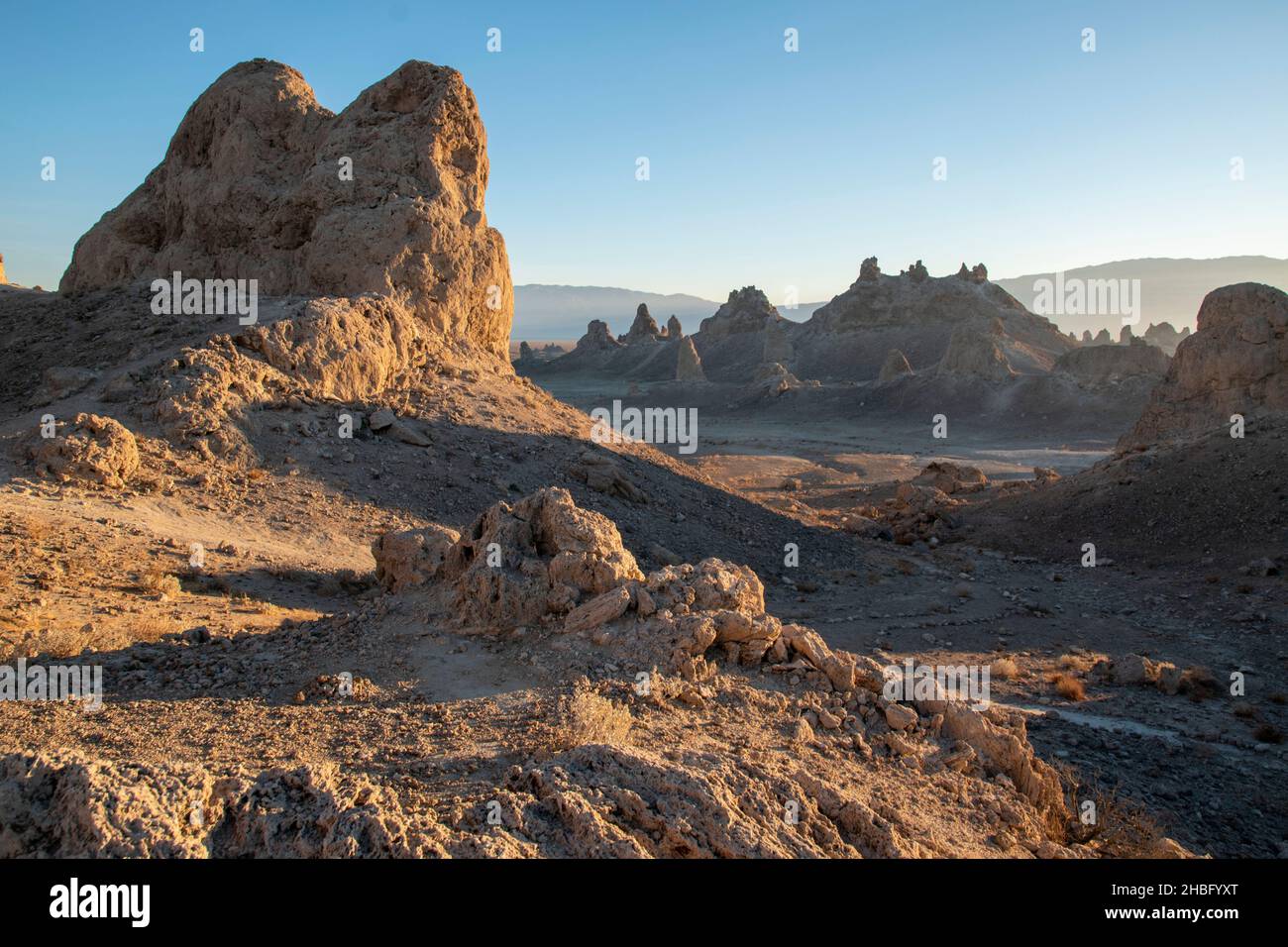 The Trona Pinnacles are a stunning feature of the Mojave Desert of ...
