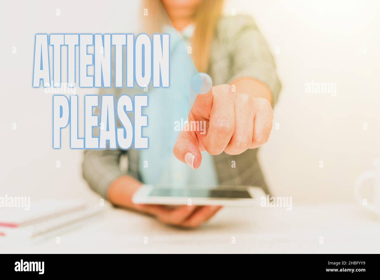 Conceptual display Attention Please. Concept meaning asking showing sop ... Conceptual display Attention Please. Concept meaning asking showing sop ...