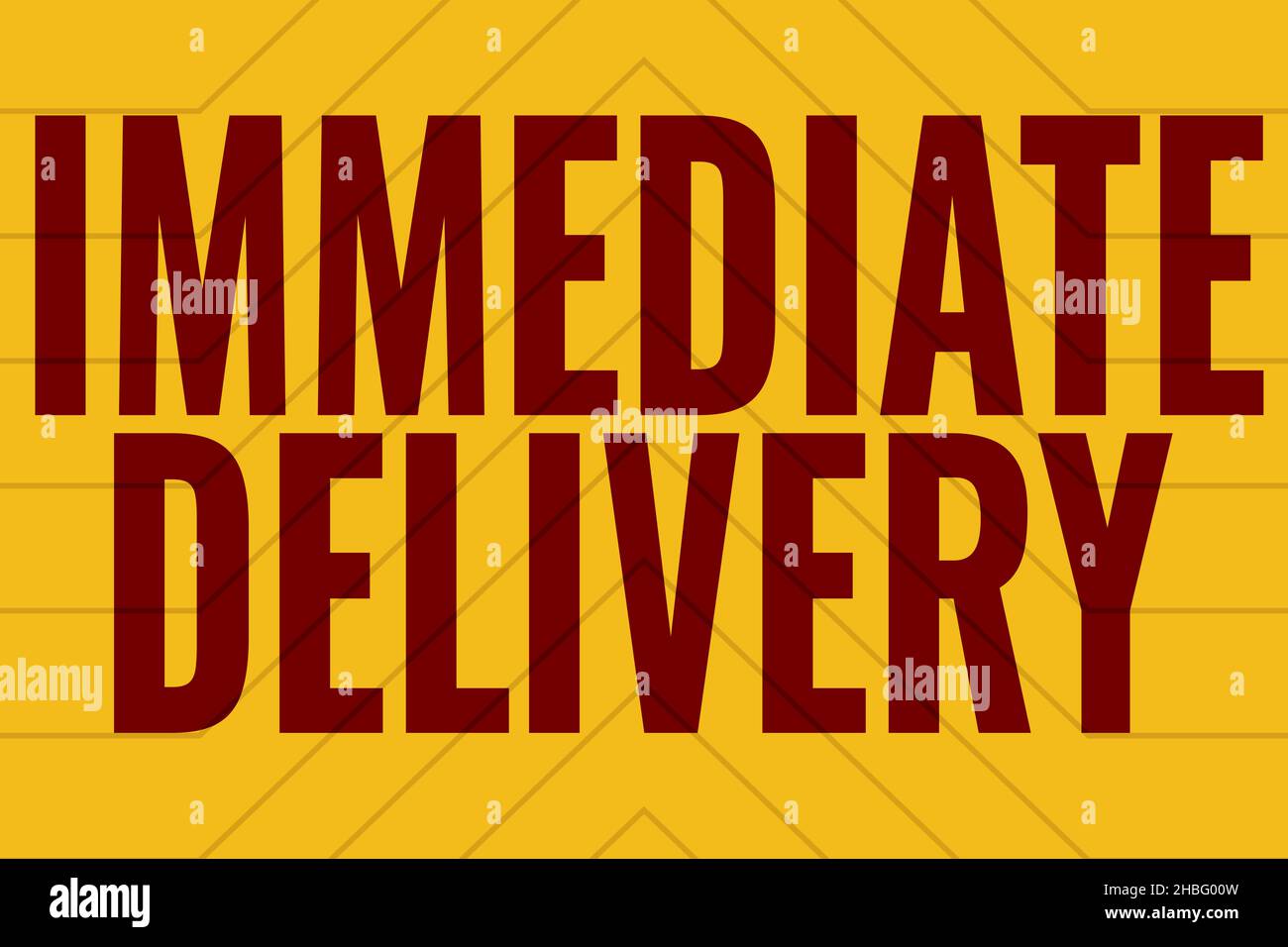 Text showing inspiration Immediate Delivery. Internet Concept Send it ...