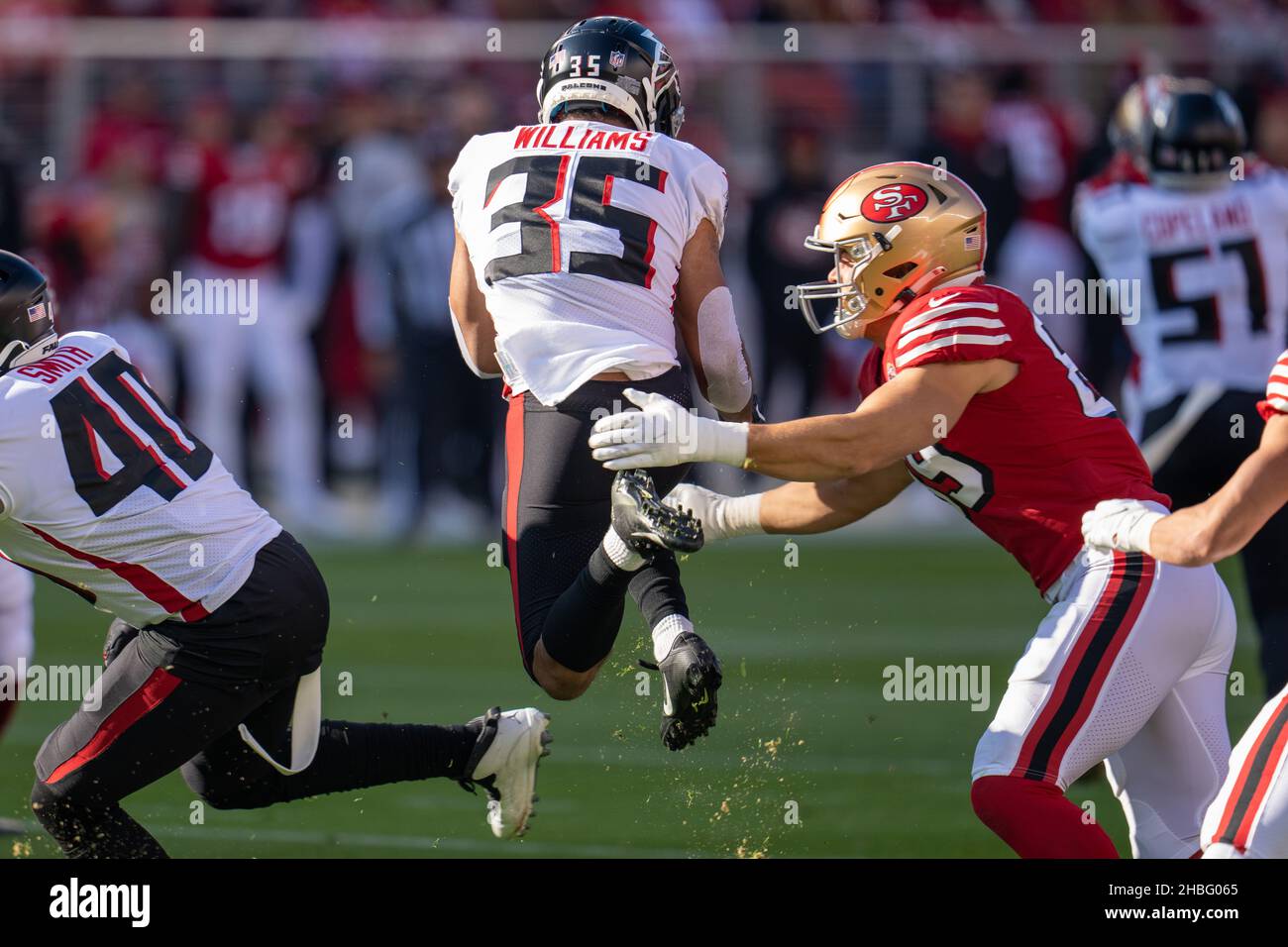 Avery williams falcons hi-res stock photography and images - Alamy