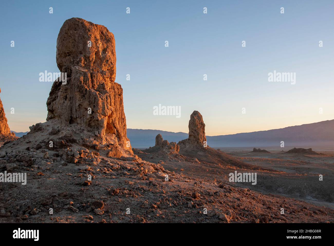The Trona Pinnacles are a stunning feature of the Mojave Desert of ...