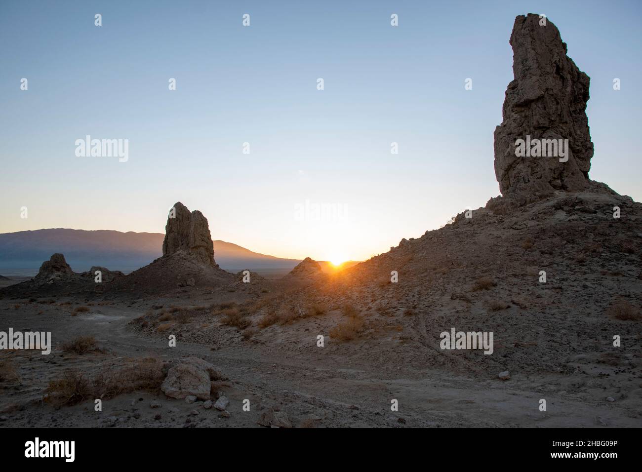 The Trona Pinnacles are a stunning feature of the Mojave Desert of ...
