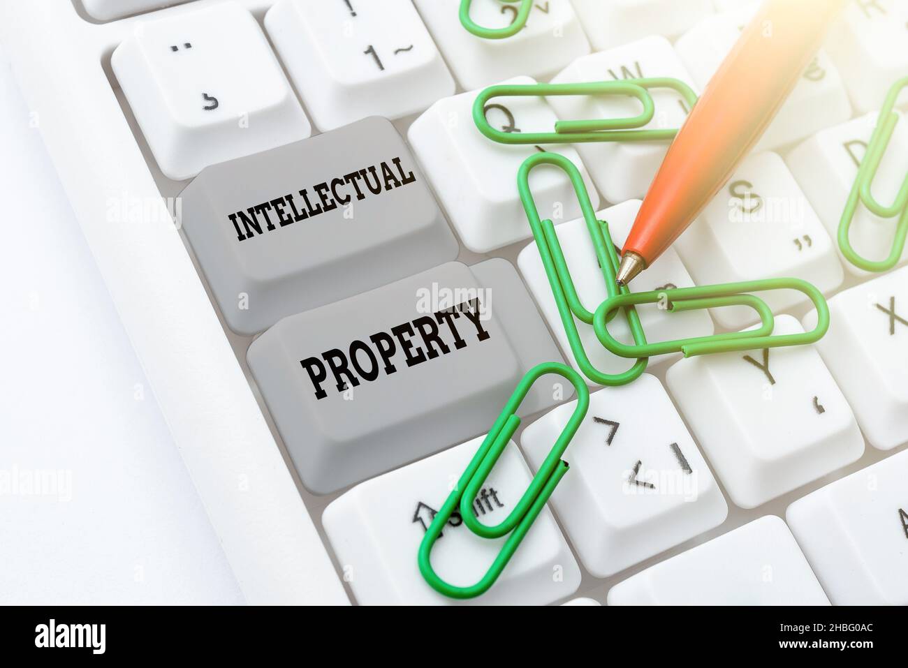 Inspiration showing sign Intellectual Property. Internet Concept ...