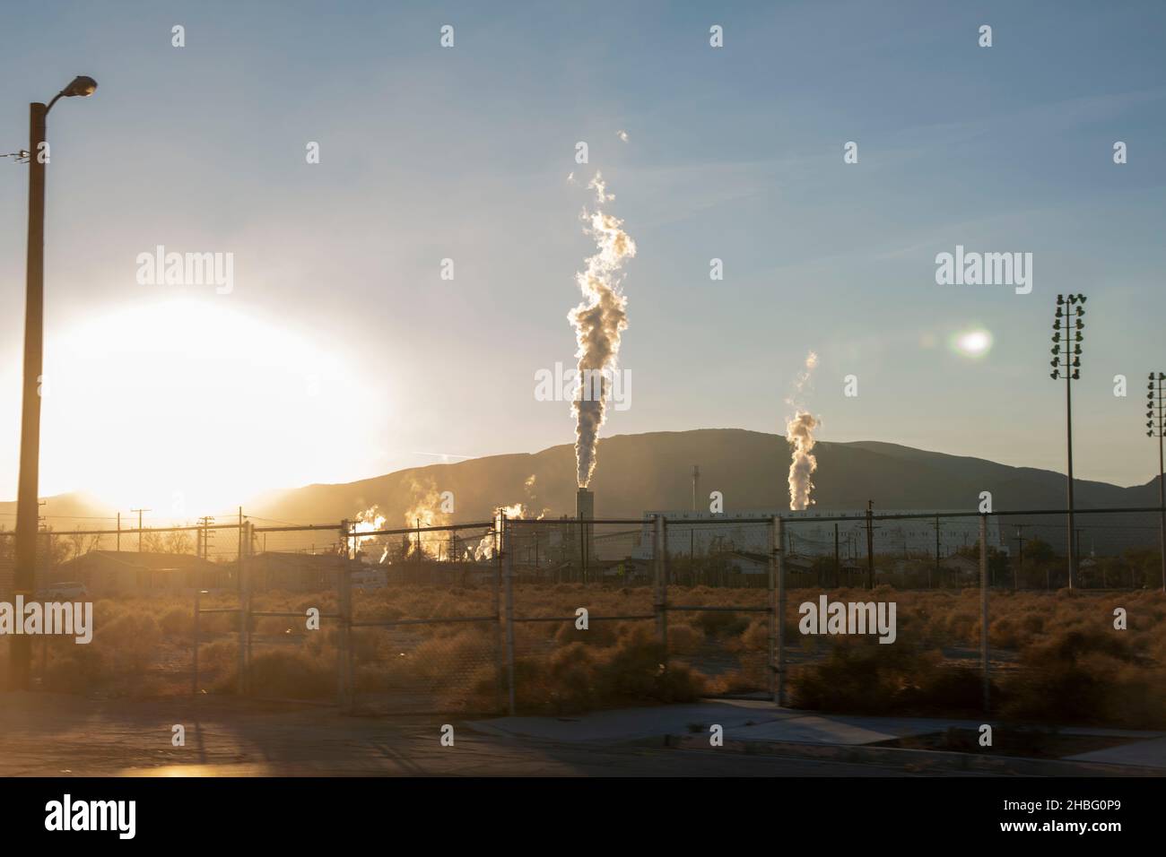 Trona, CA is a small town in the Mojave Desert with a large mineral ...