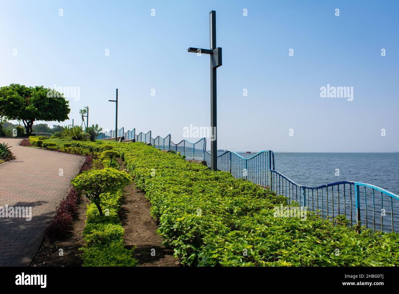 Beautiful view of Upper lake, Bhopal, Madhya Pradesh, India Stock Photo ...
