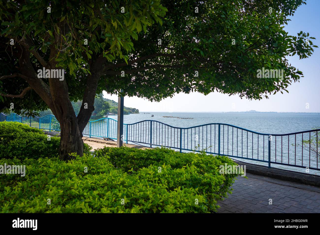 Beautiful view of Upper lake, Bhopal, Madhya Pradesh, India Stock Photo ...