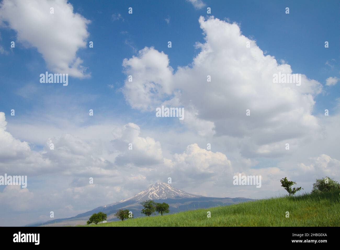 gökyüzü, bulutlar, doğa, meke tuzlası, hasan dağı,. harika manzaralar ...
