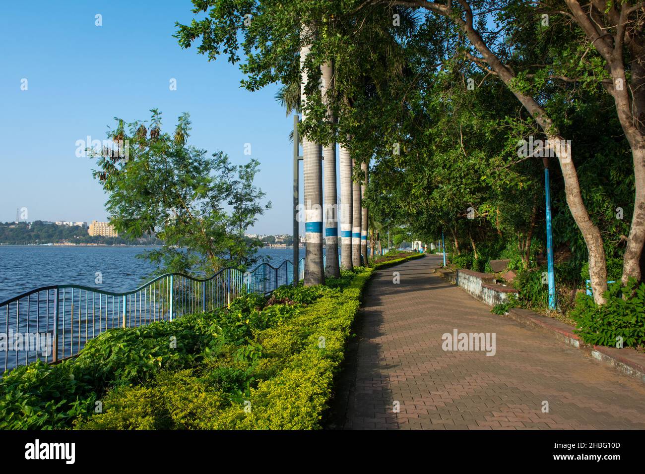 Beautiful view of Upper lake, Bhopal, Madhya Pradesh, India Stock Photo ...