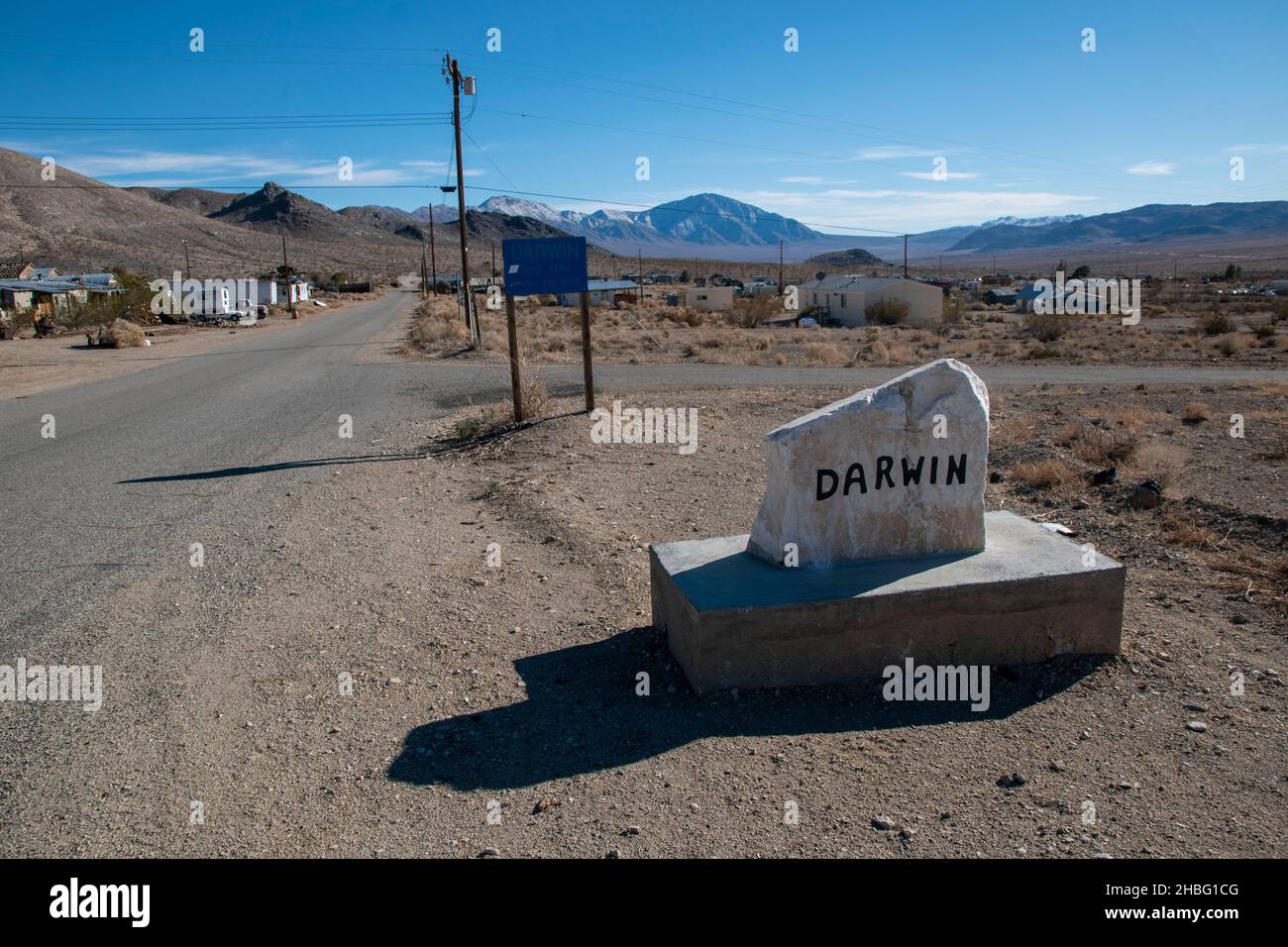 Darwin is a small village on the outskirts of Death Valley National ...