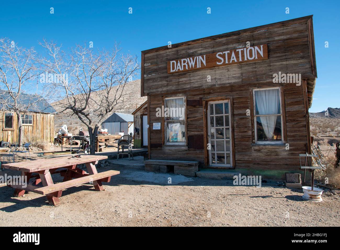 Darwin is a small village on the outskirts of Death Valley National ...