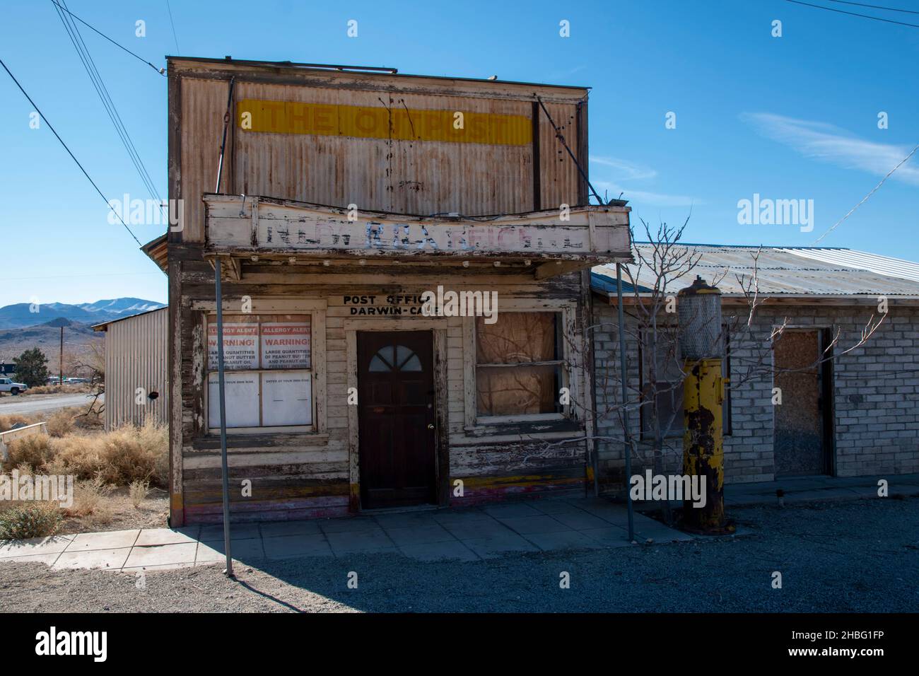 Darwin is a small village on the outskirts of Death Valley National ...
