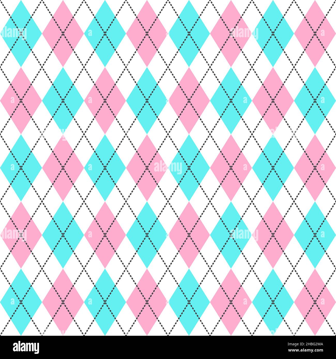 Argyle pattern seamless background. Vector Stock Vector Image & Art - Alamy