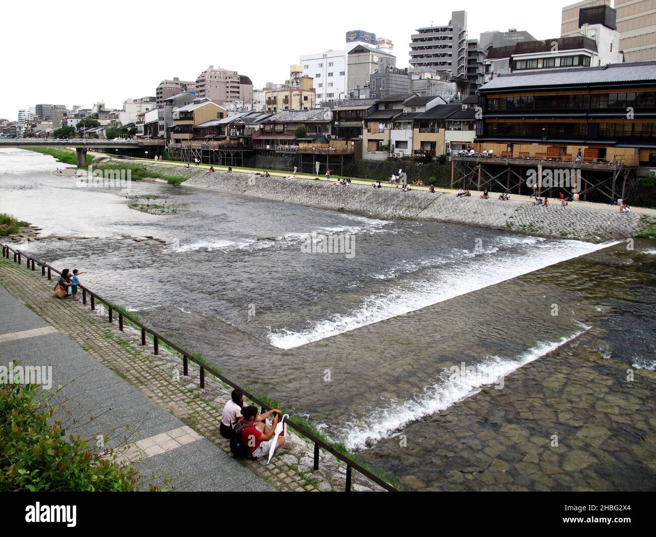 View landscape cityscape and life lifestyle japanese people with ...