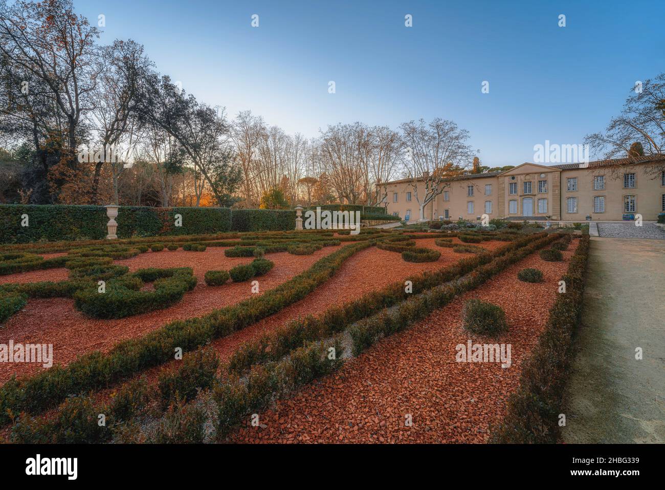 A French castle, the Chateau d'O in Montpellier, France Stock Photo - Alamy