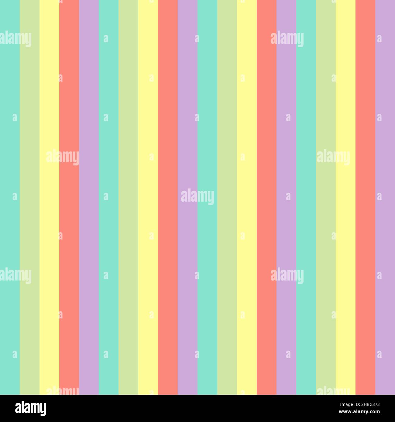 Rainbow seamless pattern. Vector illustration Stock Vector Image & Art ...