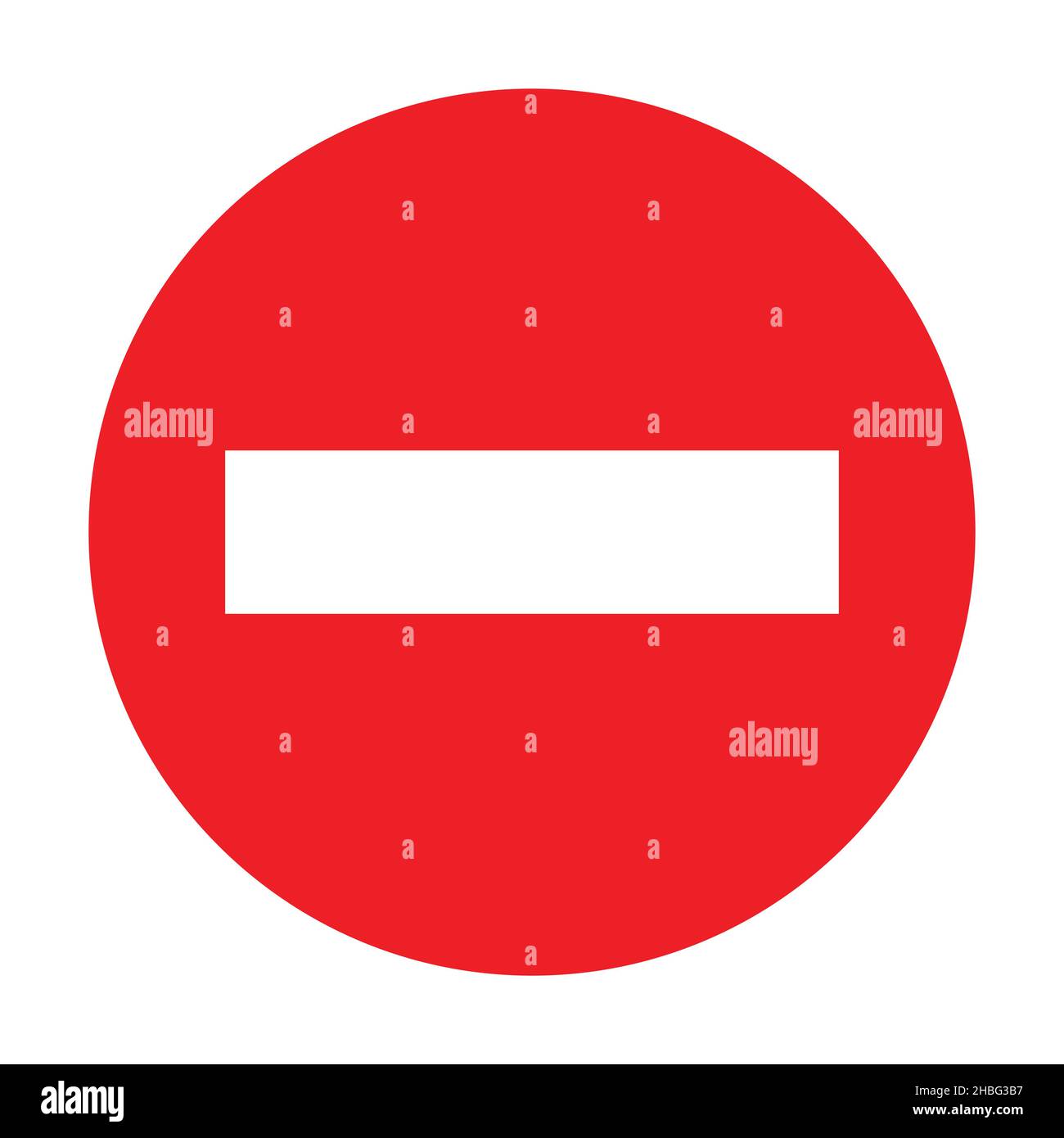 Do not enter road sign icon vector for graphic design, logo, website ...