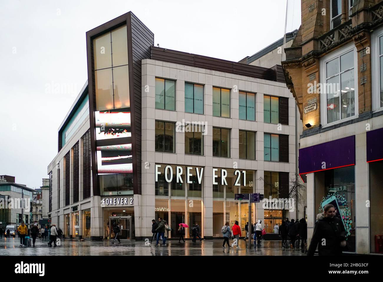Church Street Liverpool Stock Photo - Alamy