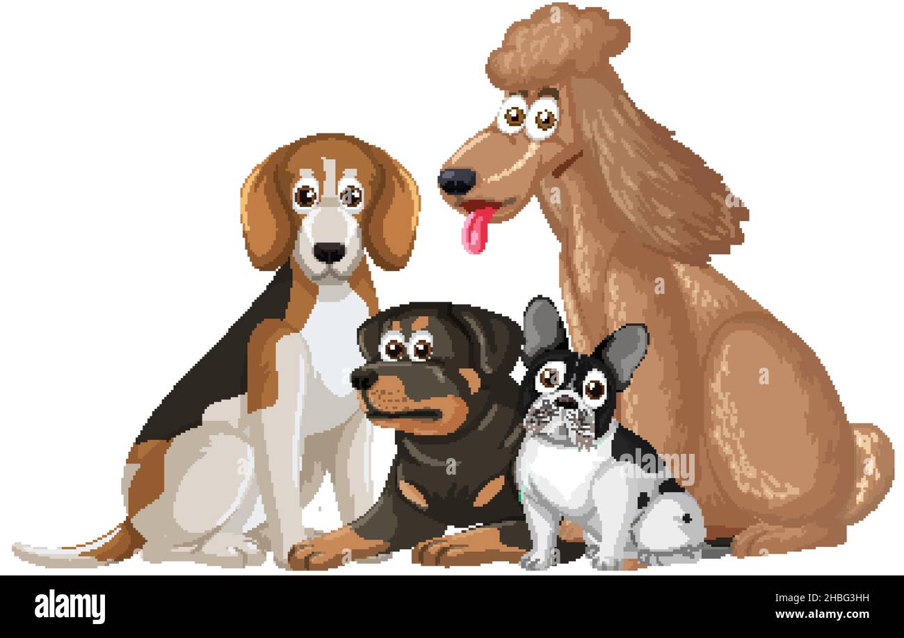 Variety of animals art Cut Out Stock Images & Pictures - Alamy