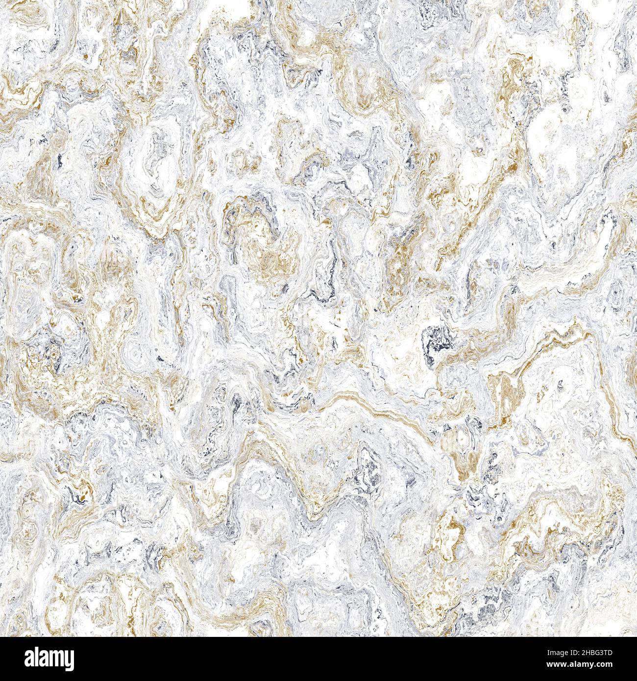 White tonal marbled seamless texture. Irregular pale ink blotch paint ...